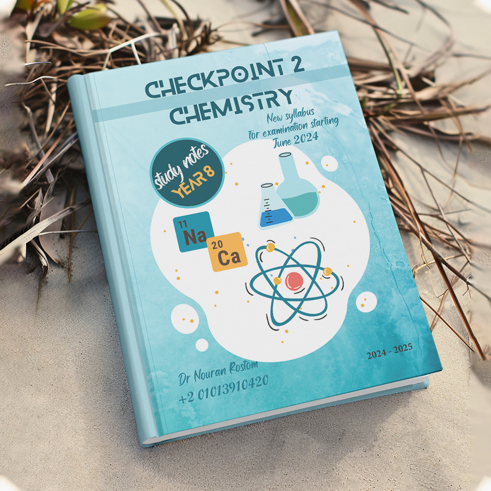 Cambridge Lower Secondary Checkpoint Chemistry Year 8 Study Notes Dr ...